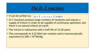 Nuclear Fusion Reaction | PPTX