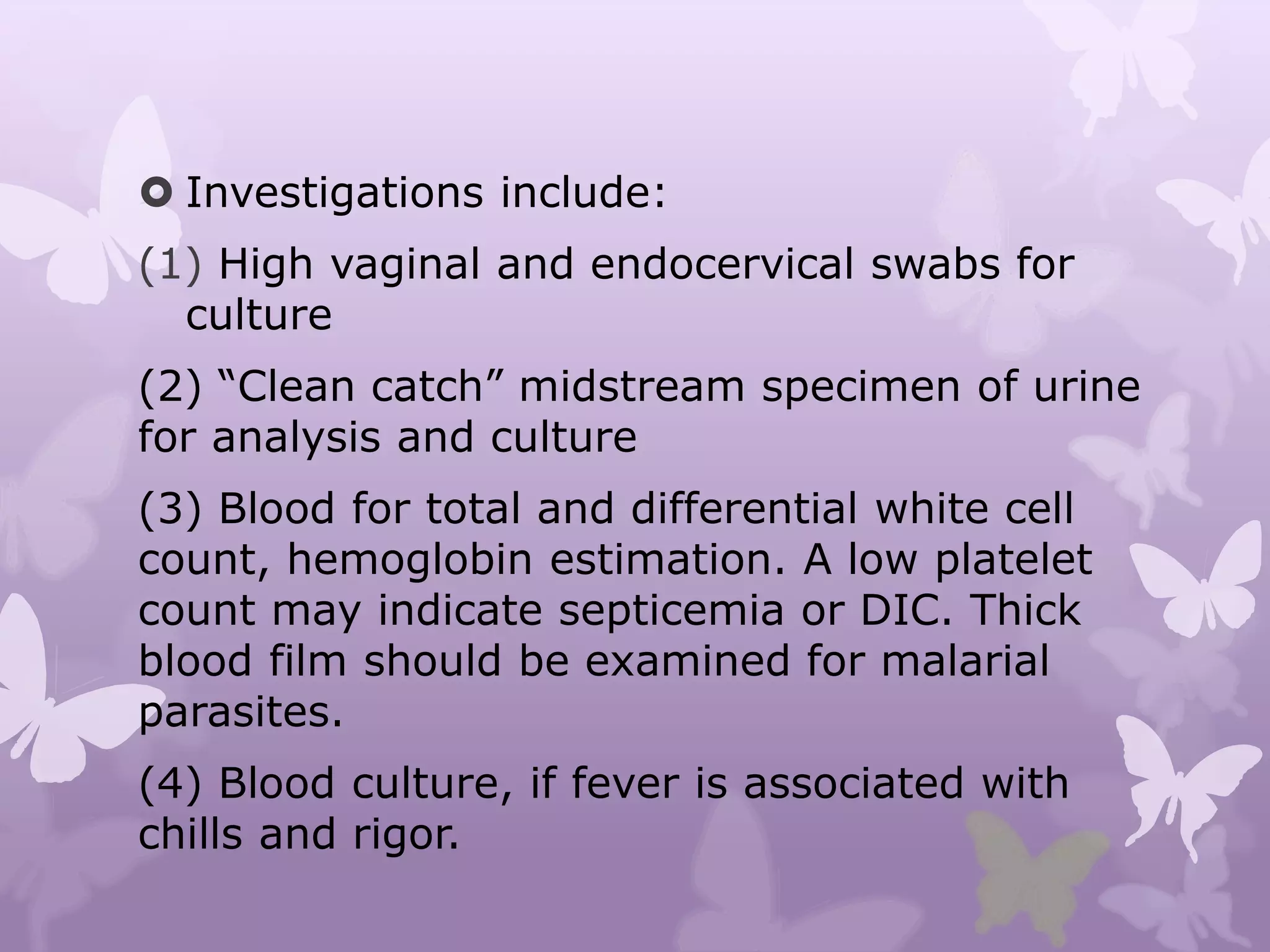 PUERPERAL SEPSIS | PPTX