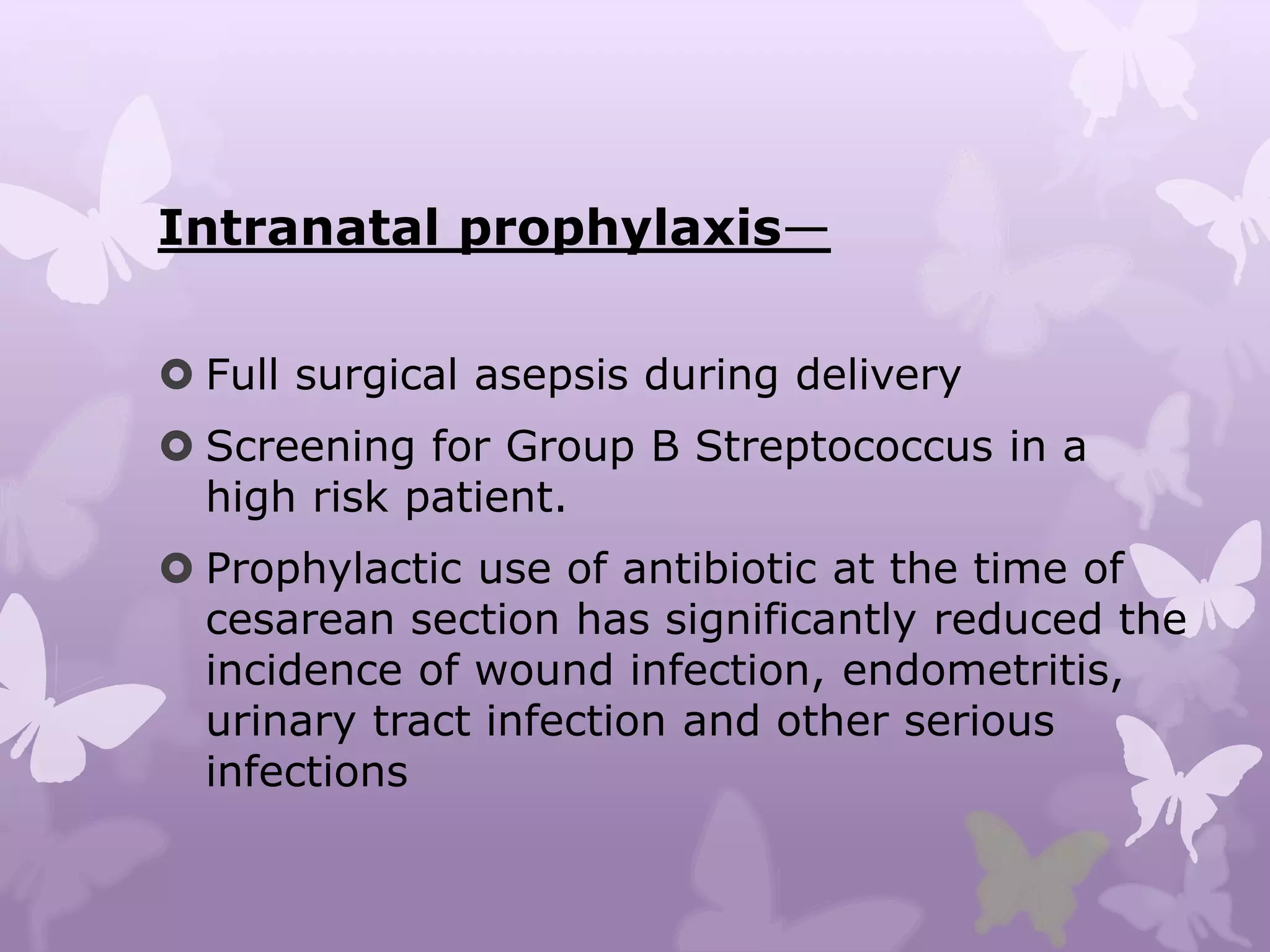 PUERPERAL SEPSIS | PPTX