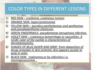 Examination of Skin | PPTX