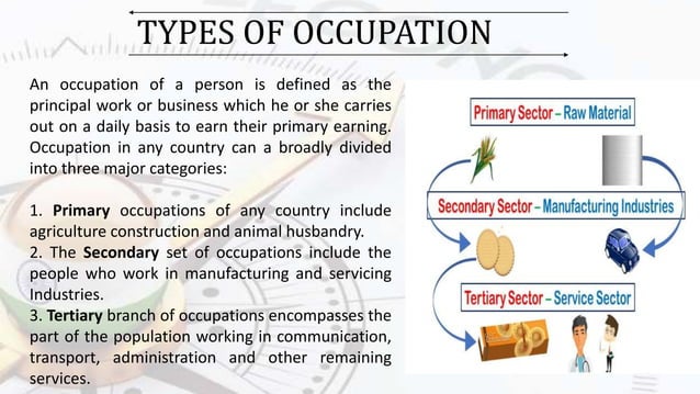 Presentation1:- Occupational Structure Of Indian Economy | PPTX | Job ...