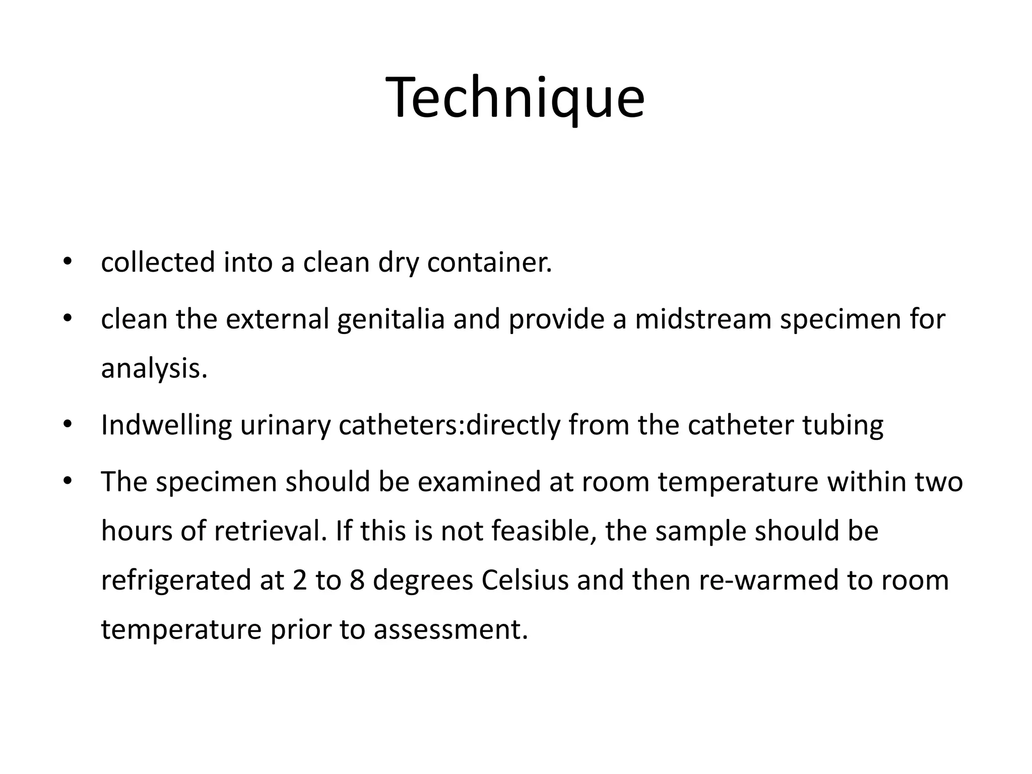 urine analysis | PPTX