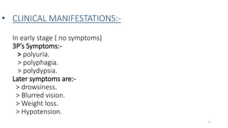 Diabetes mellitus | PPT