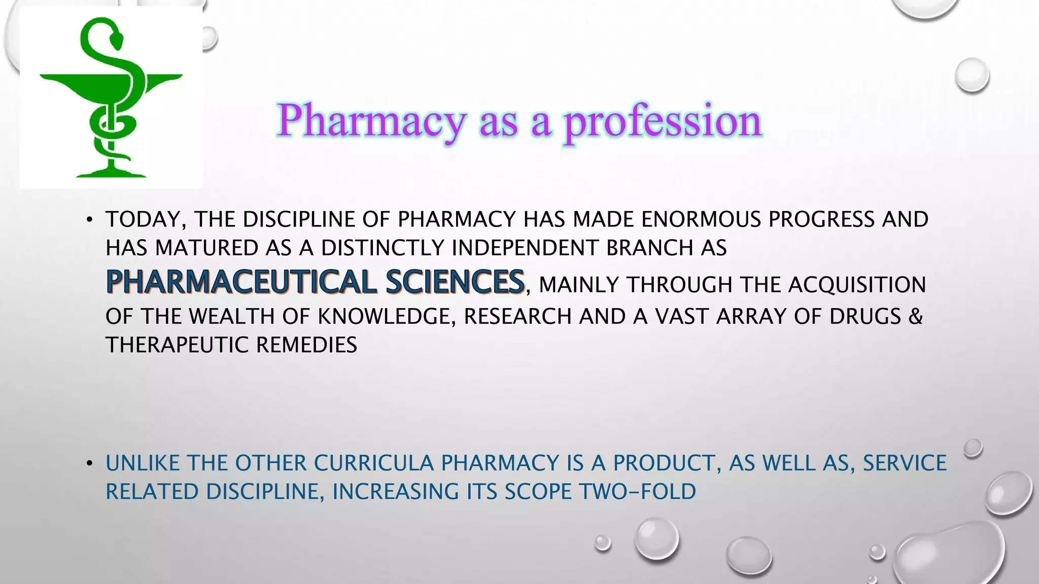 Scope of Pharmacy in Pakistan | PPTX | Pharmaceutical Industry | Industries