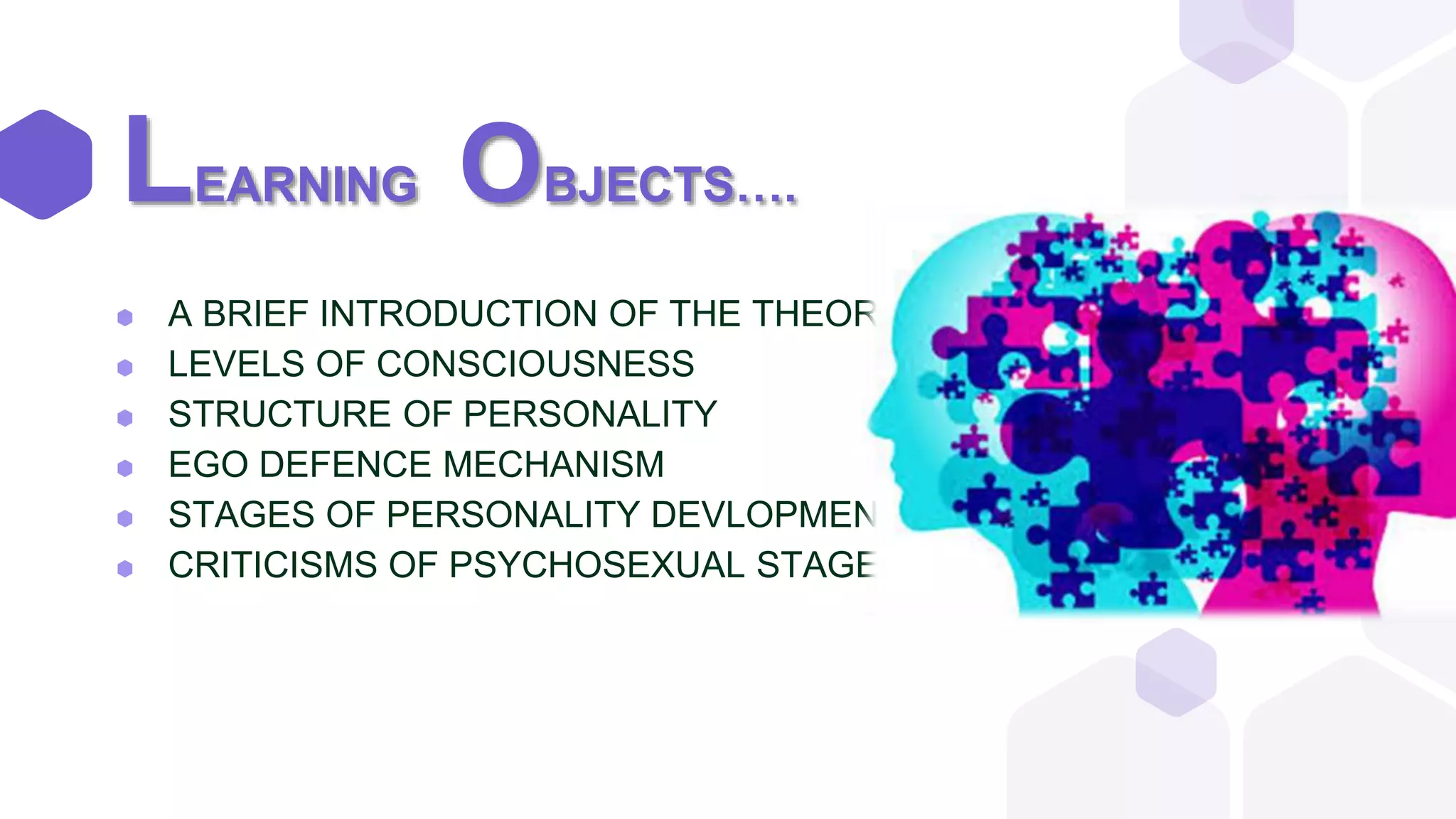 PSYCHODYNAMIC THEORY OF PERSONALITY | PPTX