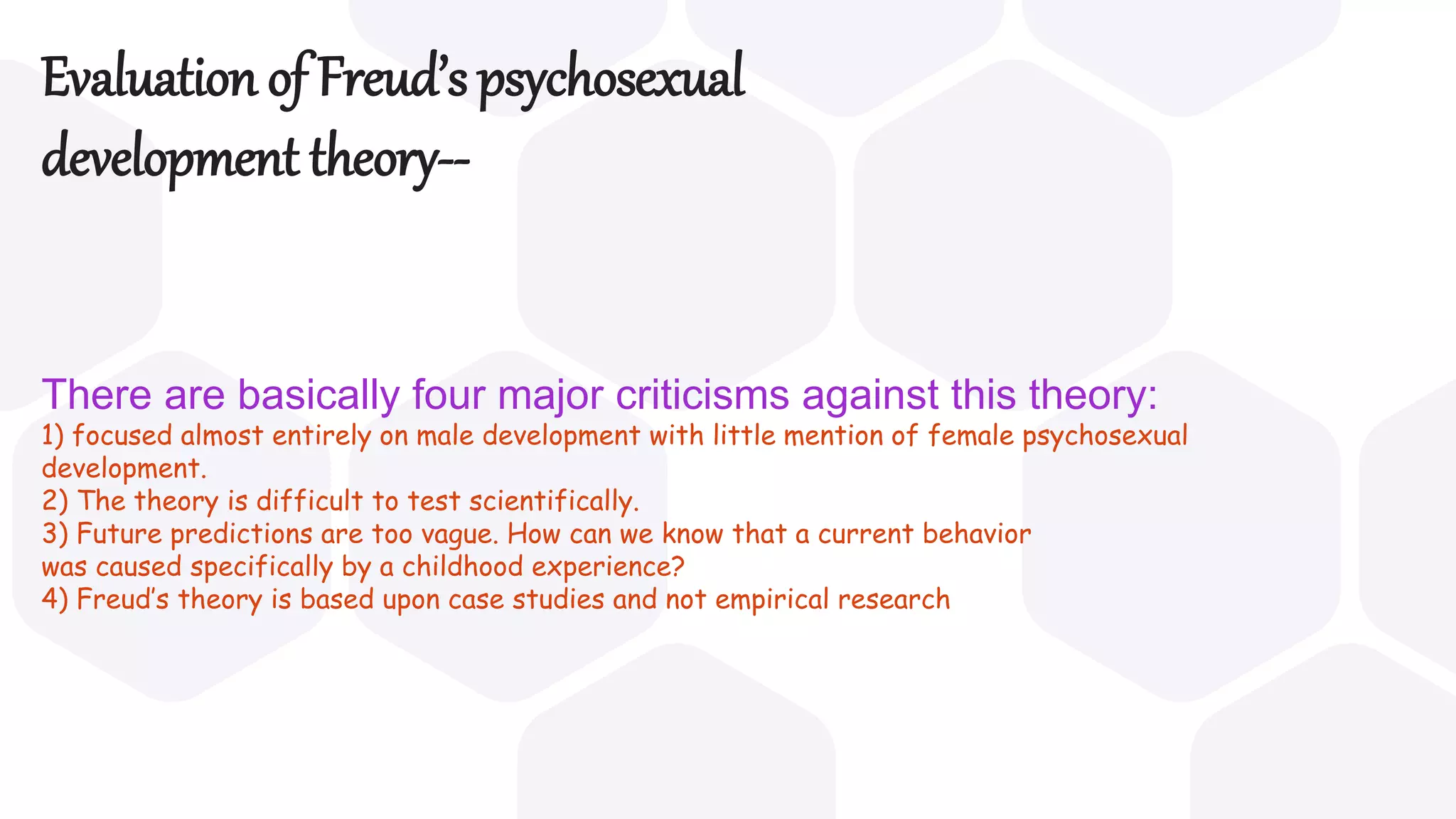 PSYCHODYNAMIC THEORY OF PERSONALITY | PPTX