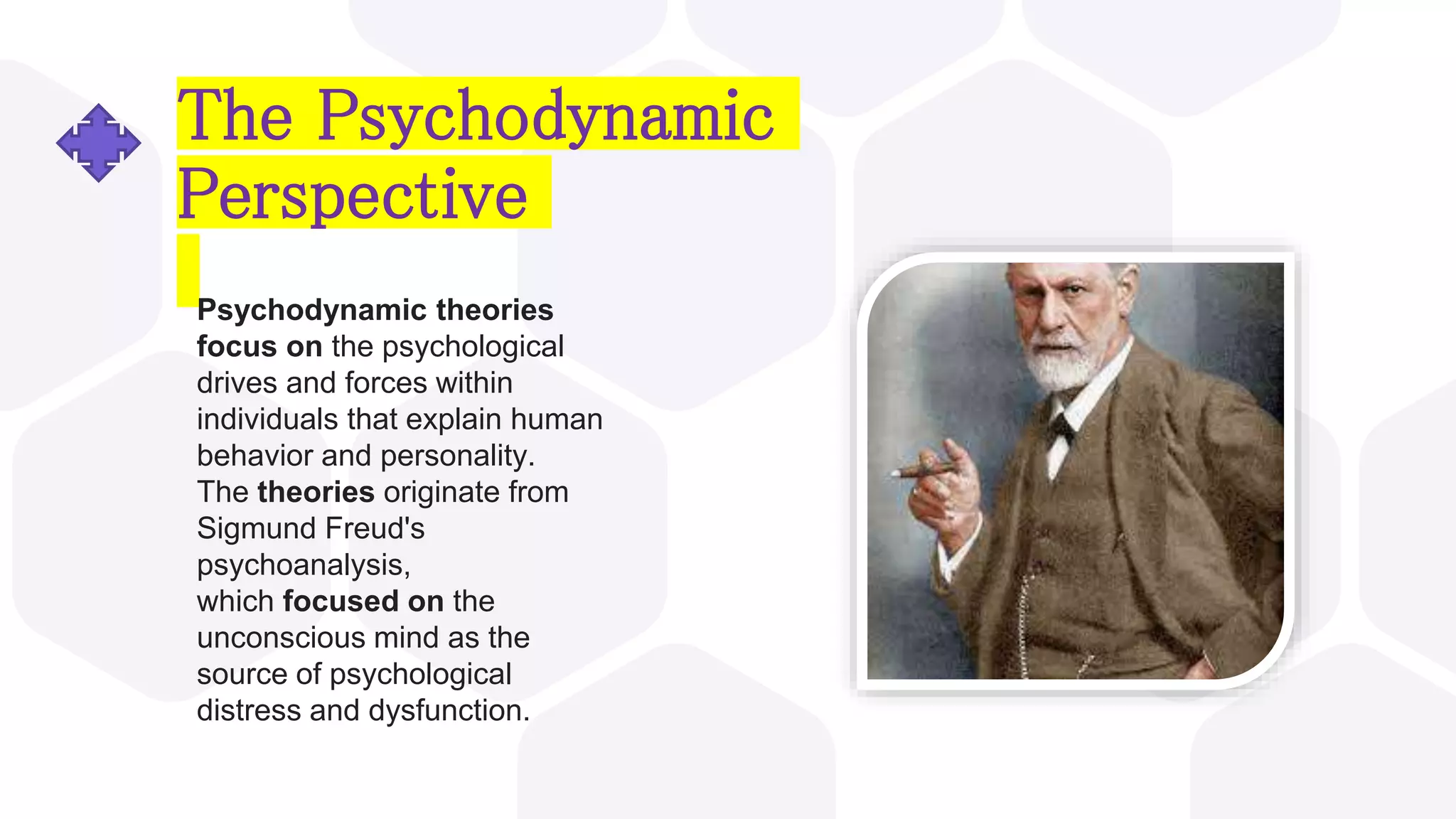 PSYCHODYNAMIC THEORY OF PERSONALITY | PPTX