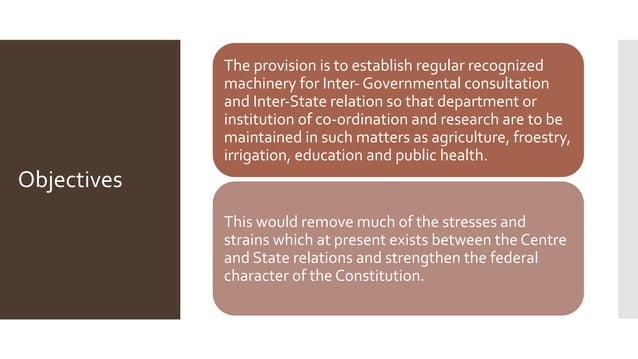 inter-state council.pptx | Civic affairs | Politics