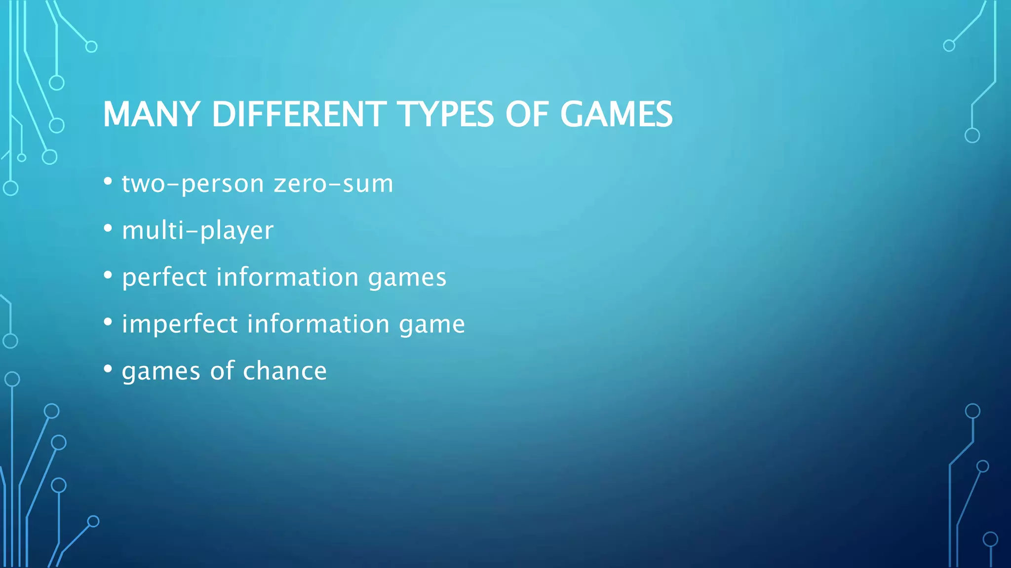 Artificial Intelligence ( Game Playing ) | PPT