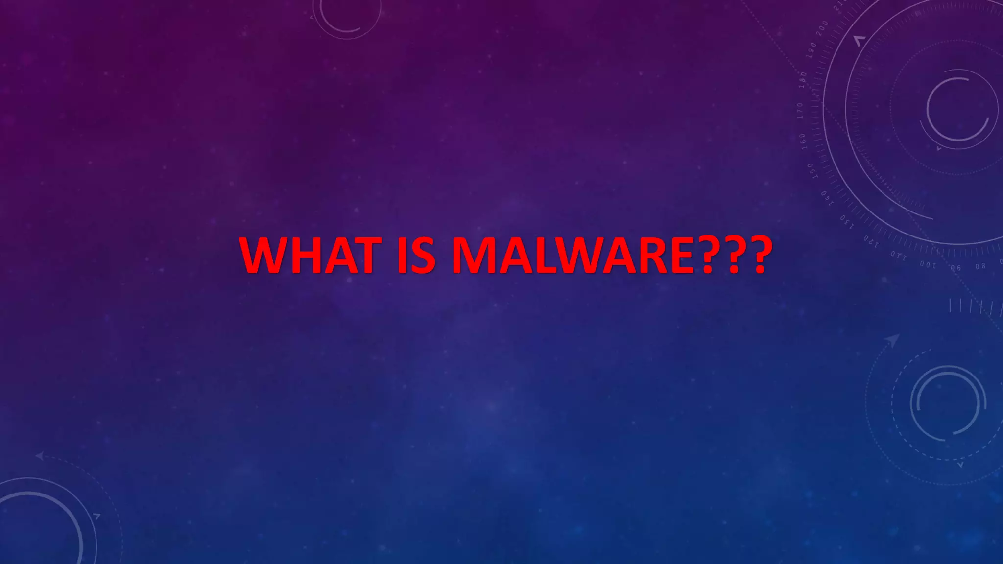 MALWARE | PPTX