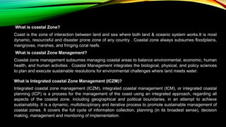 Documents; Role of government, coastal policy, CZM act, national marine ...