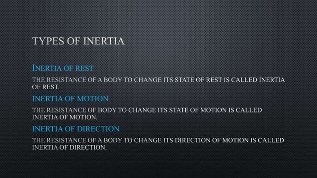 INERTIA | PPT