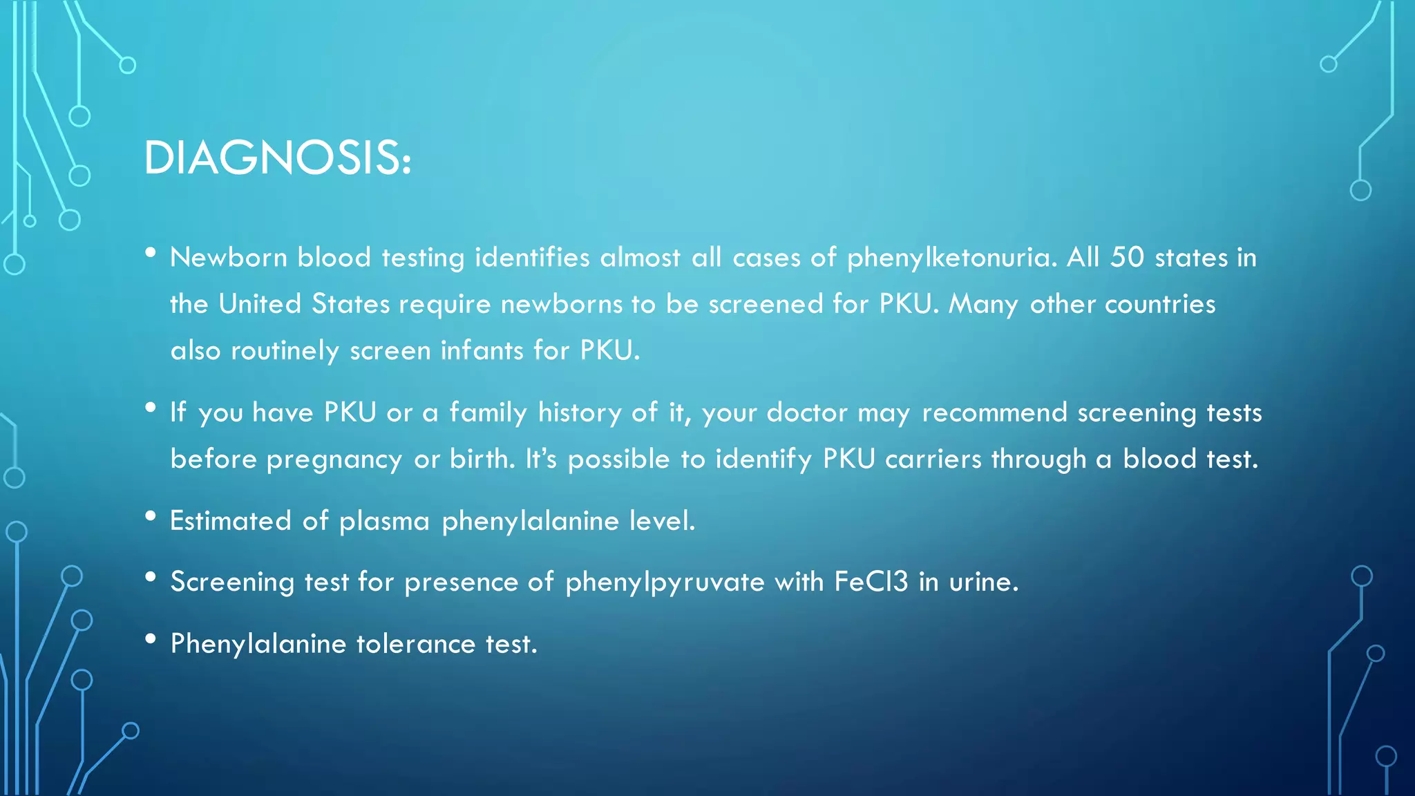 Phenylketonuria | PDF