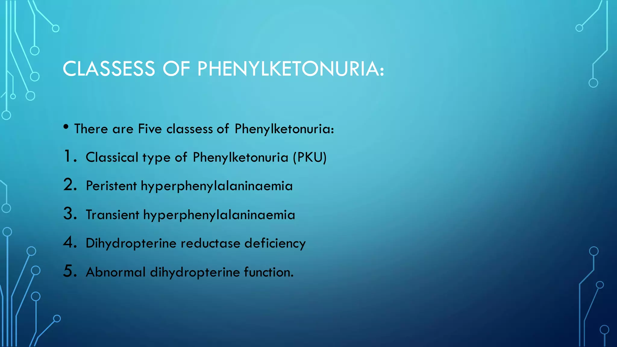 Phenylketonuria | PDF