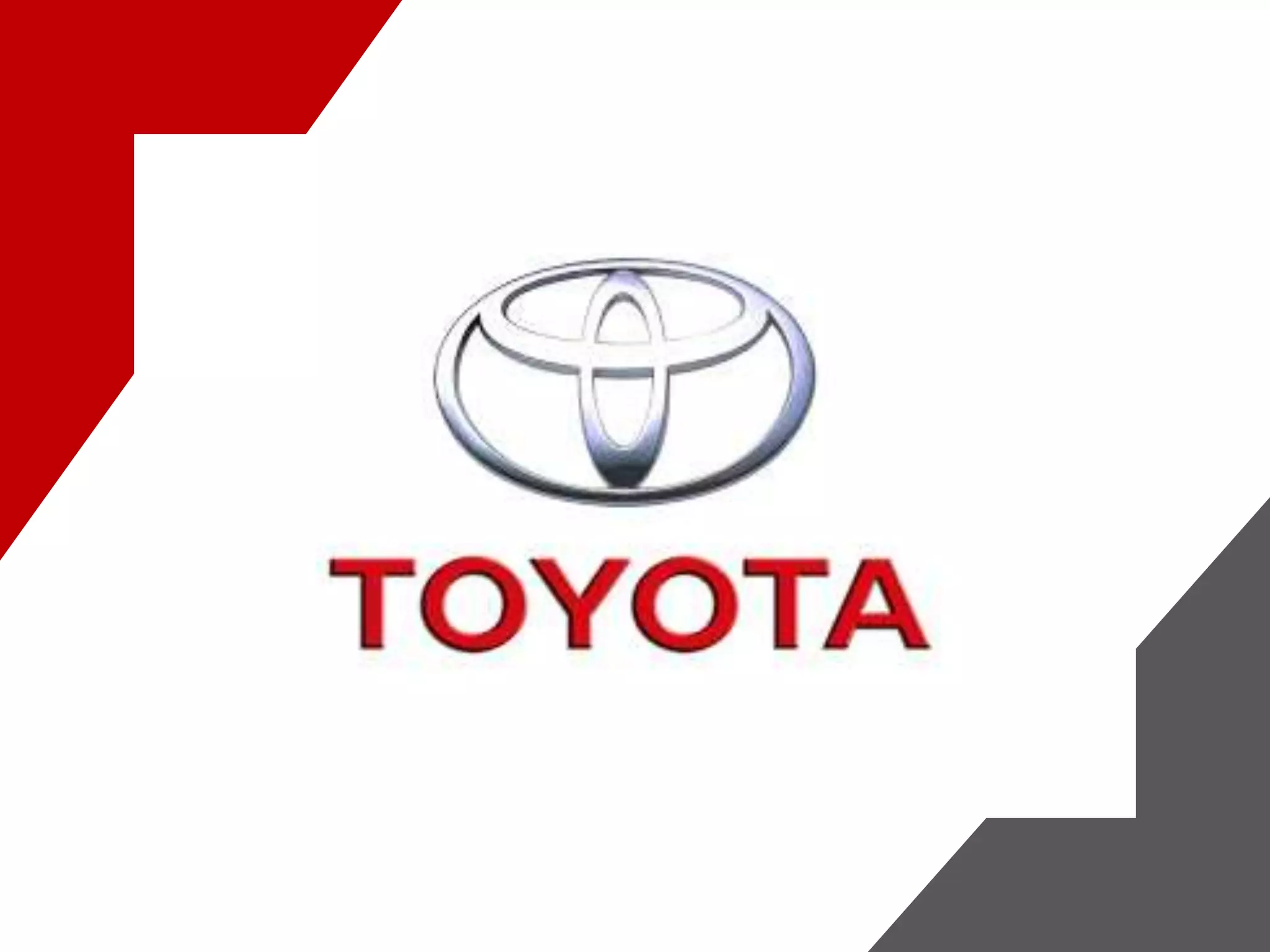 Toyota segmentation and introducing | PPTX