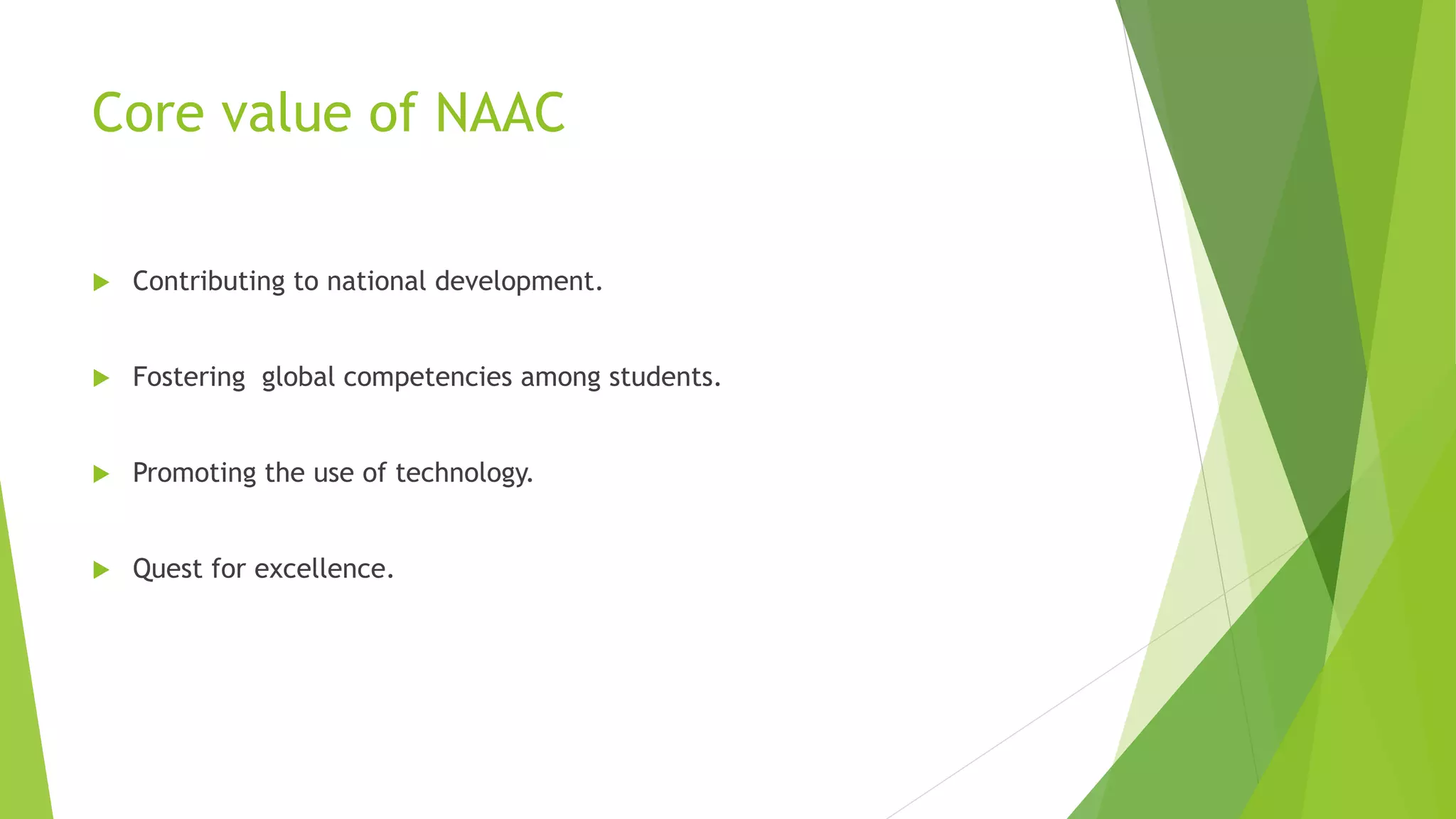Quality Assurance and institutional accreditation performance ...