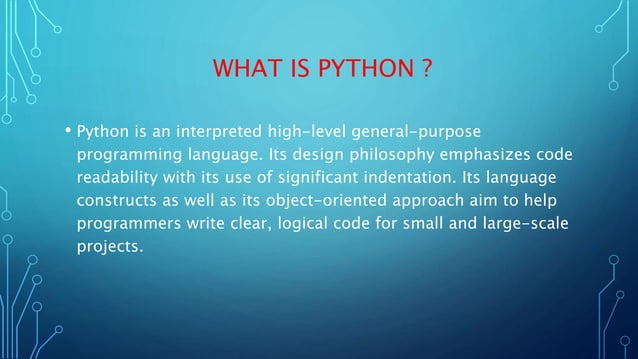 Python | PPT
