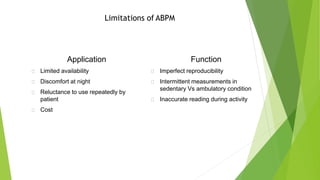 Ambulatory BP monitoring | PPTX