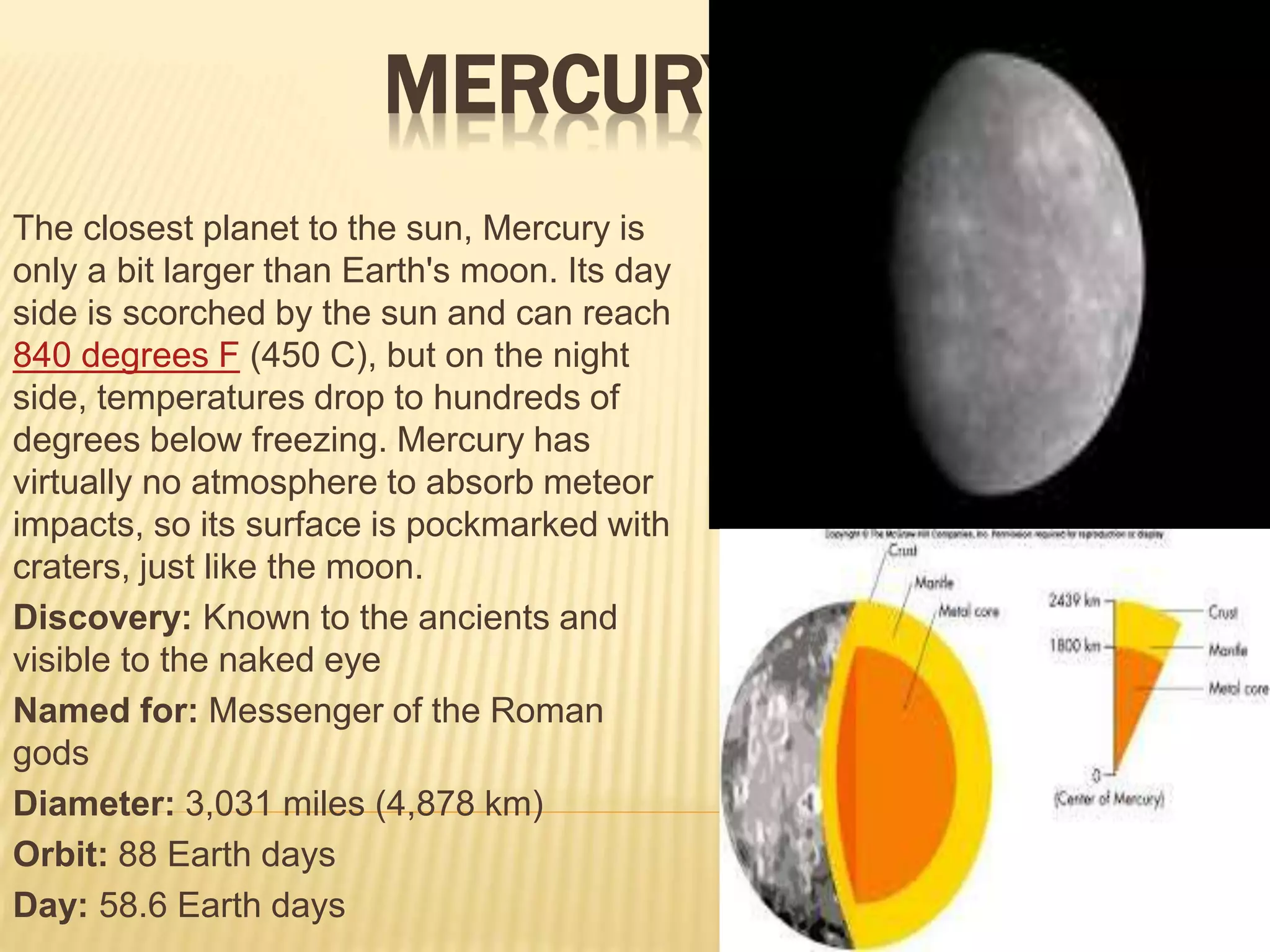 Planets of Solar System | PPTX