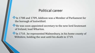 Addison and Steele | PPTX