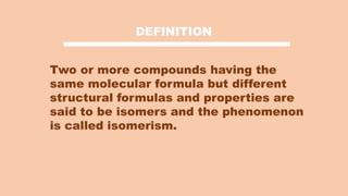 Isomerism | PPTX