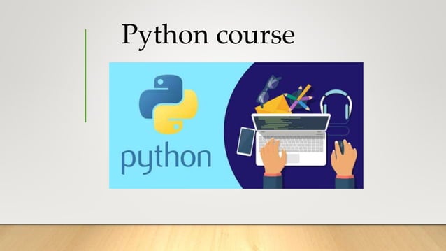 Python course in hyderabad | PPT