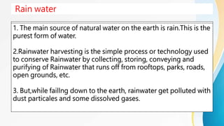 Sources of Water | PPTX