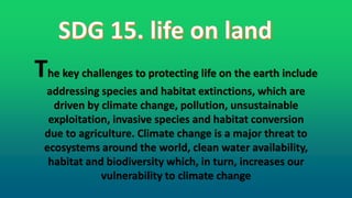 SDG 15 LIFE ON LAND PPT CH 3 | PPTX