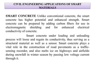 Smart Materials PPT | PPTX