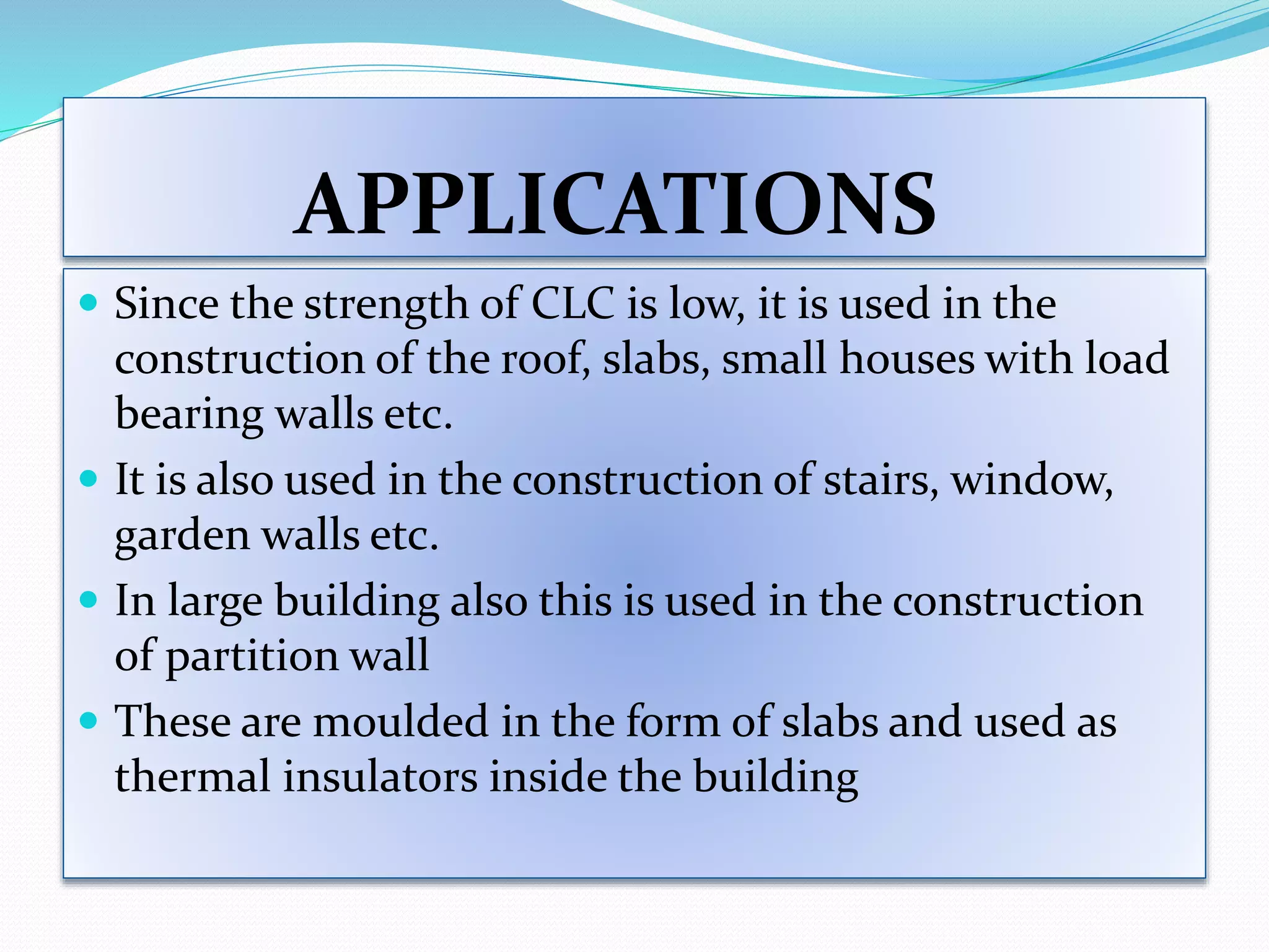 cellular lightweight concrete ppt | PPTX