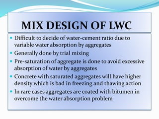 cellular lightweight concrete ppt | PPTX