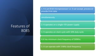 8085 microprocessor pin diagram | PPT