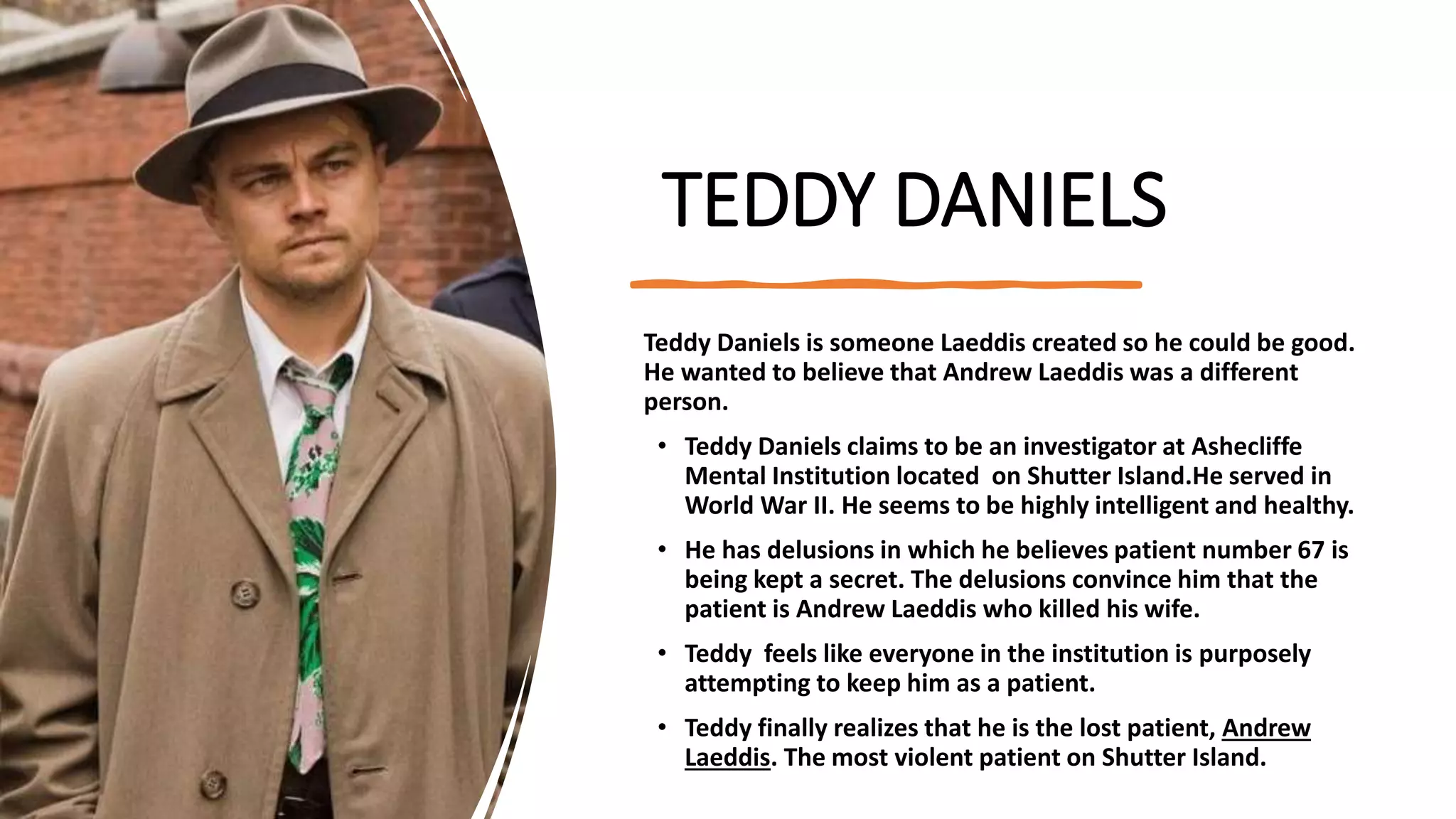 Psychological Analysis on Shutter Island | PPTX | Mental Health | Diseases and Conditions