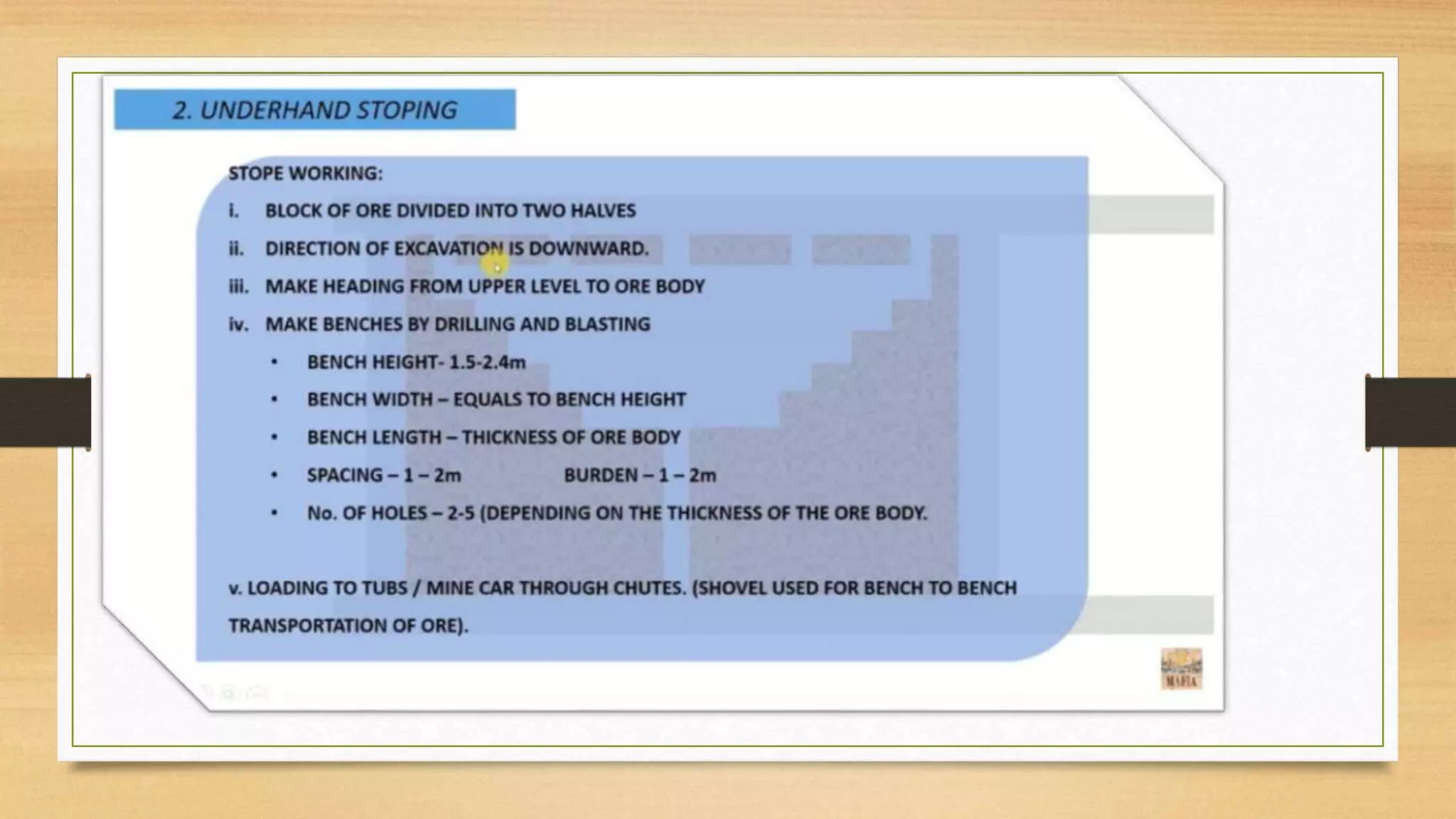 Stoping and methods of Stoping. | PPTX