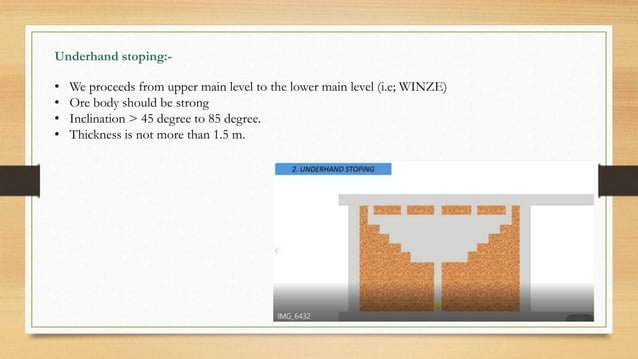 Stoping and methods of Stoping. | PPTX | Geology | Science