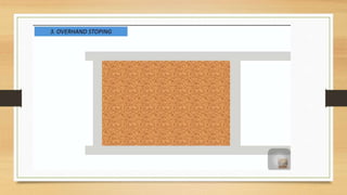 Stoping and methods of Stoping. | PPTX