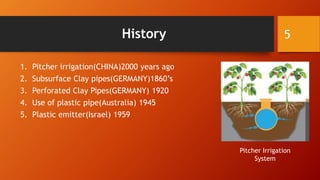 Drip Irrigation | PPTX
