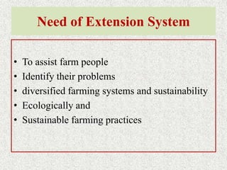 New trends in extension | PPTX