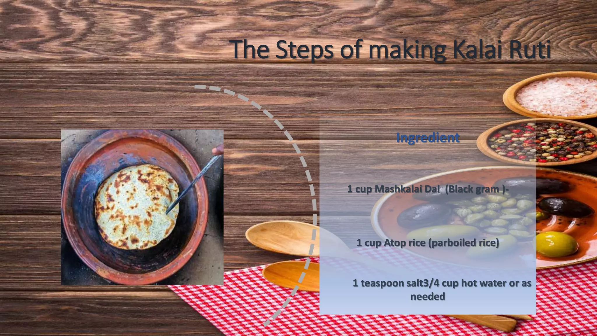 Traditional food presentation | PPTX