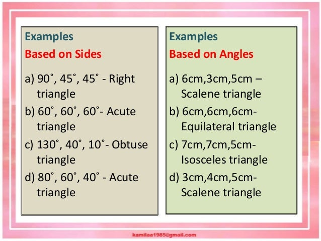Triangles and Quadrilaterals | PPTX