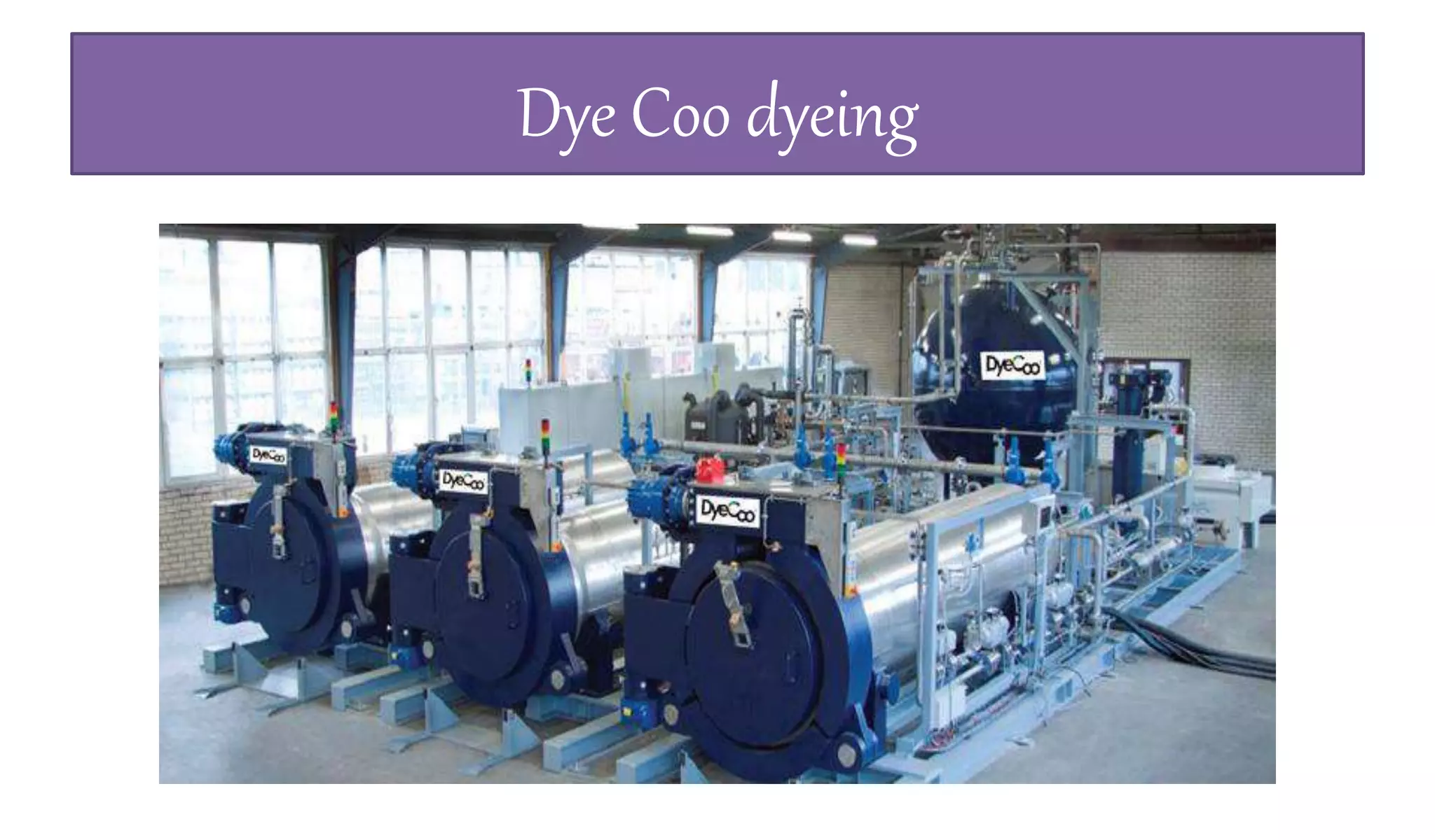 textile waterless dying | PPTX