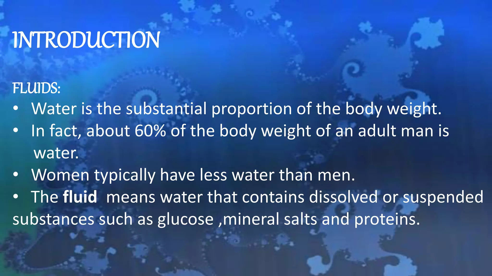 fluid balance | PPTX