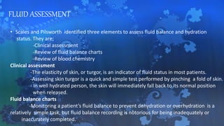 fluid balance | PPTX