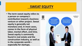 BONUS SHARES, RIGHT ISSUE and SWEAT EQUITY | PDF