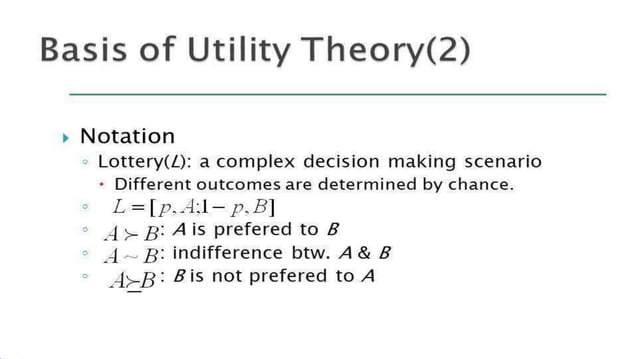 Making simple decisions | PPTX | Artificial Intelligence | Technology & Computing
