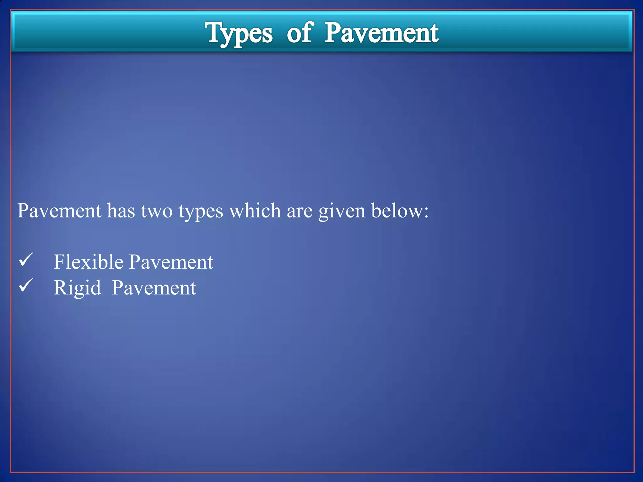 Pavement and Types of pavement | PDF