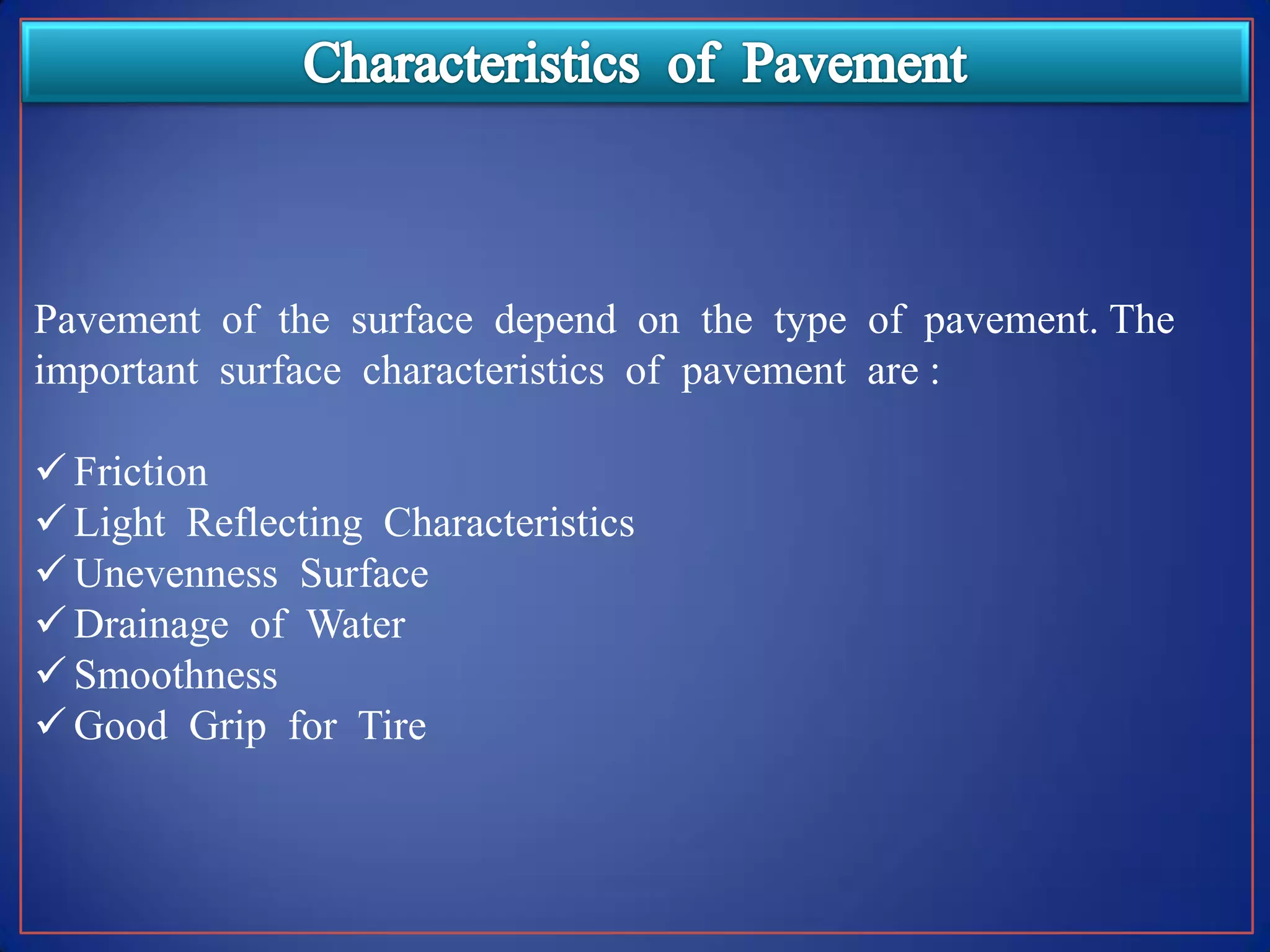 Pavement and Types of pavement | PDF