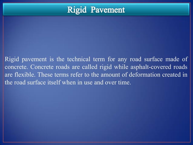 Pavement and Types of pavement | PDF | Geology | Science