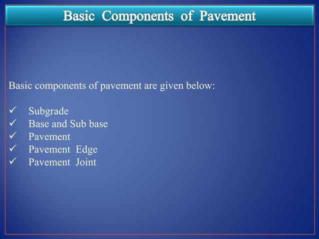 Pavement and Types of pavement | PDF | Geology | Science