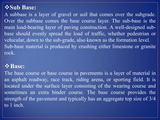 Pavement and Types of pavement | PDF